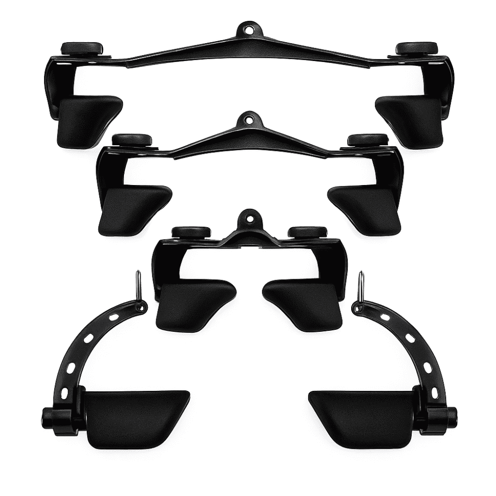 Pro Grip Lat Pulldown Handles – Set of 4 for Gym & DB Fitness