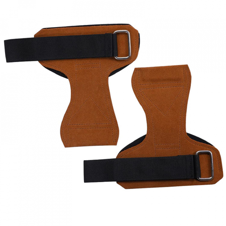 Anti-Slip Leather Weight Lifting Grip Pads | DB Fitness